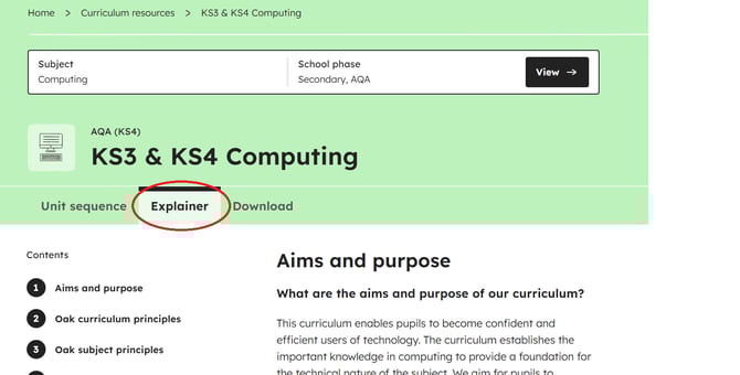 Our Computing Curriculum